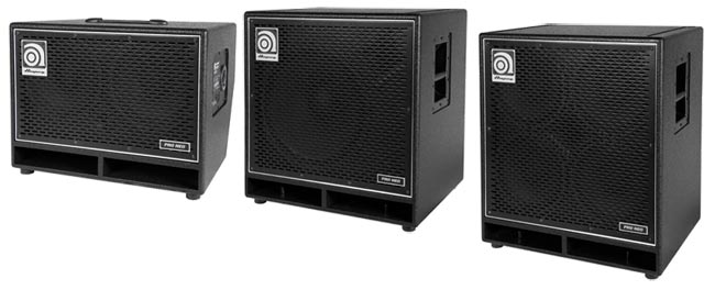 Trois cabinets basse Ampeg Pro Neo - Zikinf